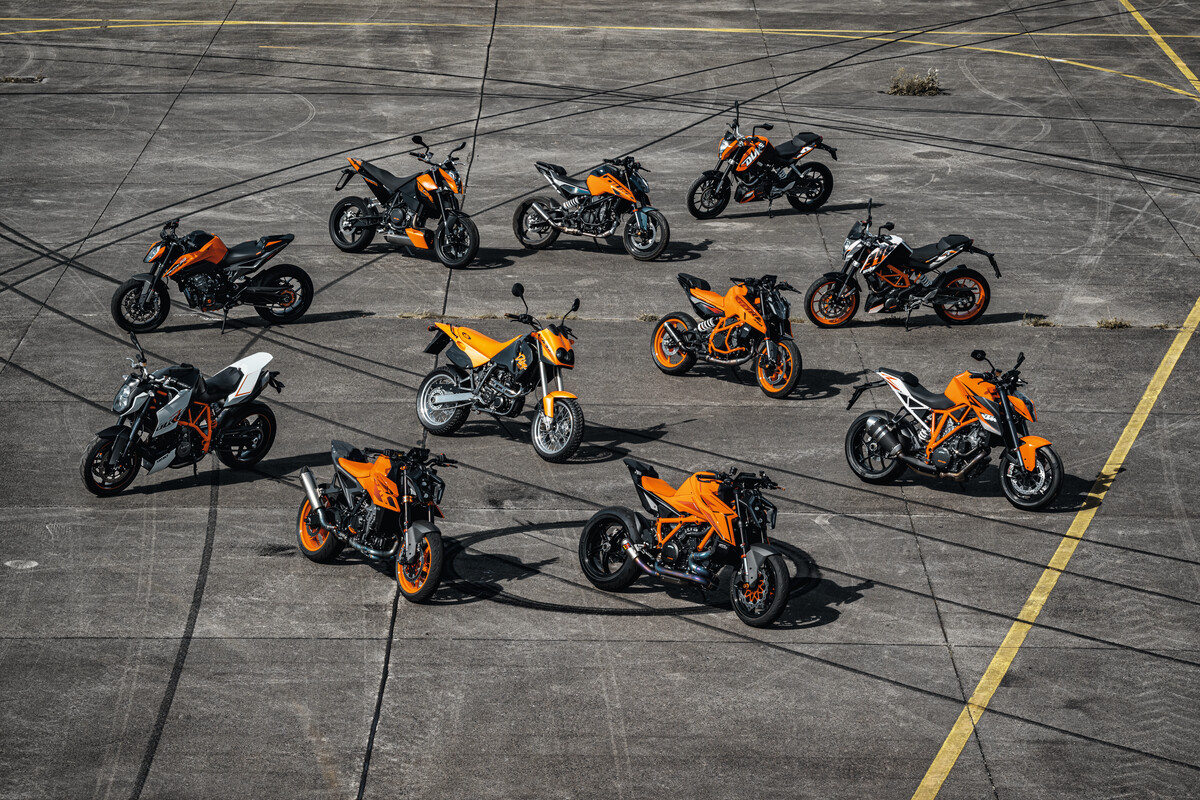 KTM Duke cumple 30 años de historia - The God Flores